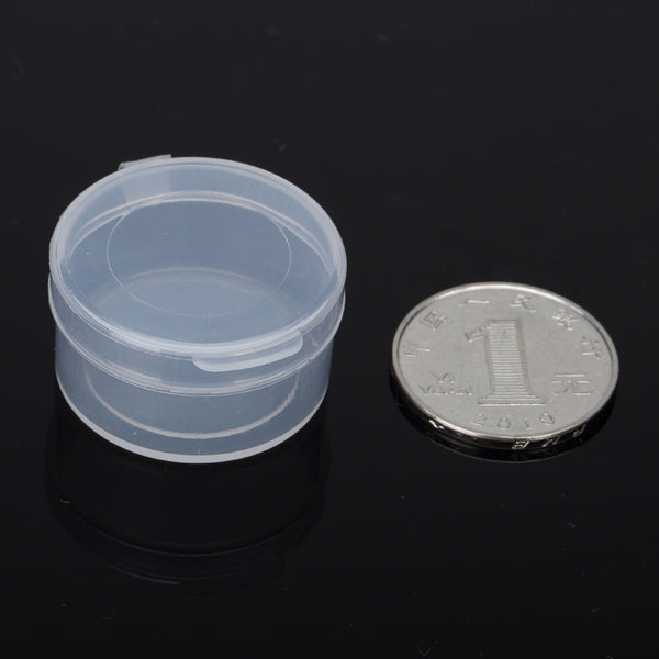 CRASPIRE 50 pcs Plastic Bead Containers, Column, Clear, 3.2x1.8cm ...