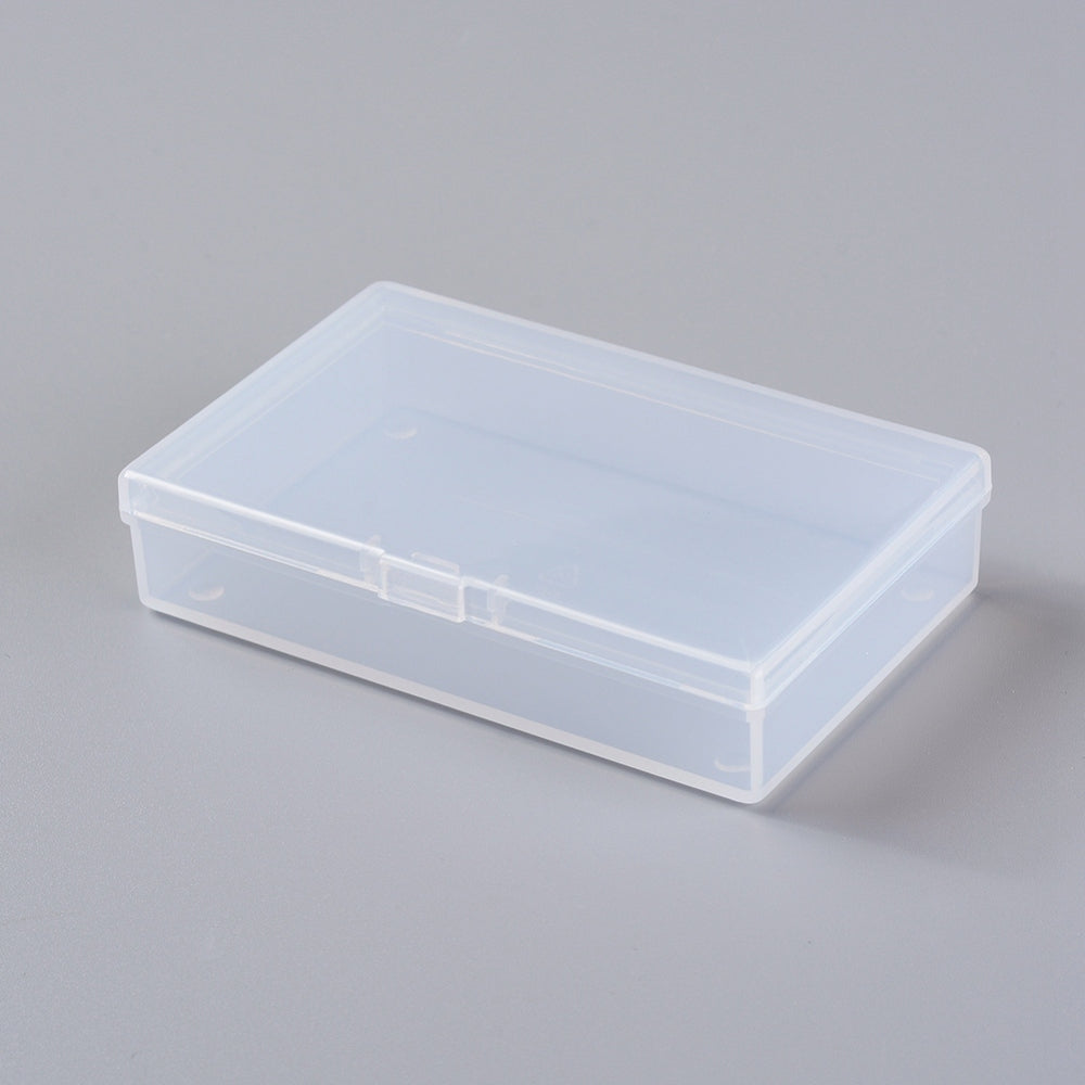 CRASPIRE 50 pcs Plastic Boxes, Bead Storage Containers, Rectangle ...