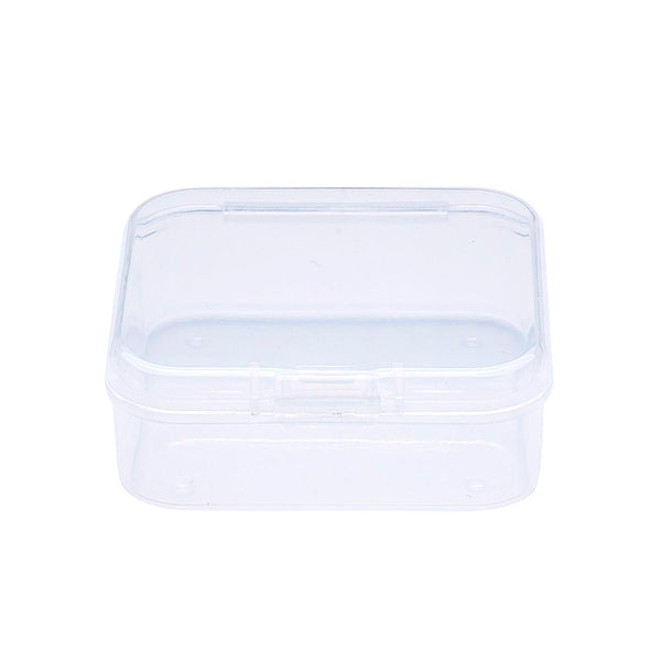 CRASPIRE 10 pcs Square Plastic Bead Storage Containers, Clear, 5.4x5 ...